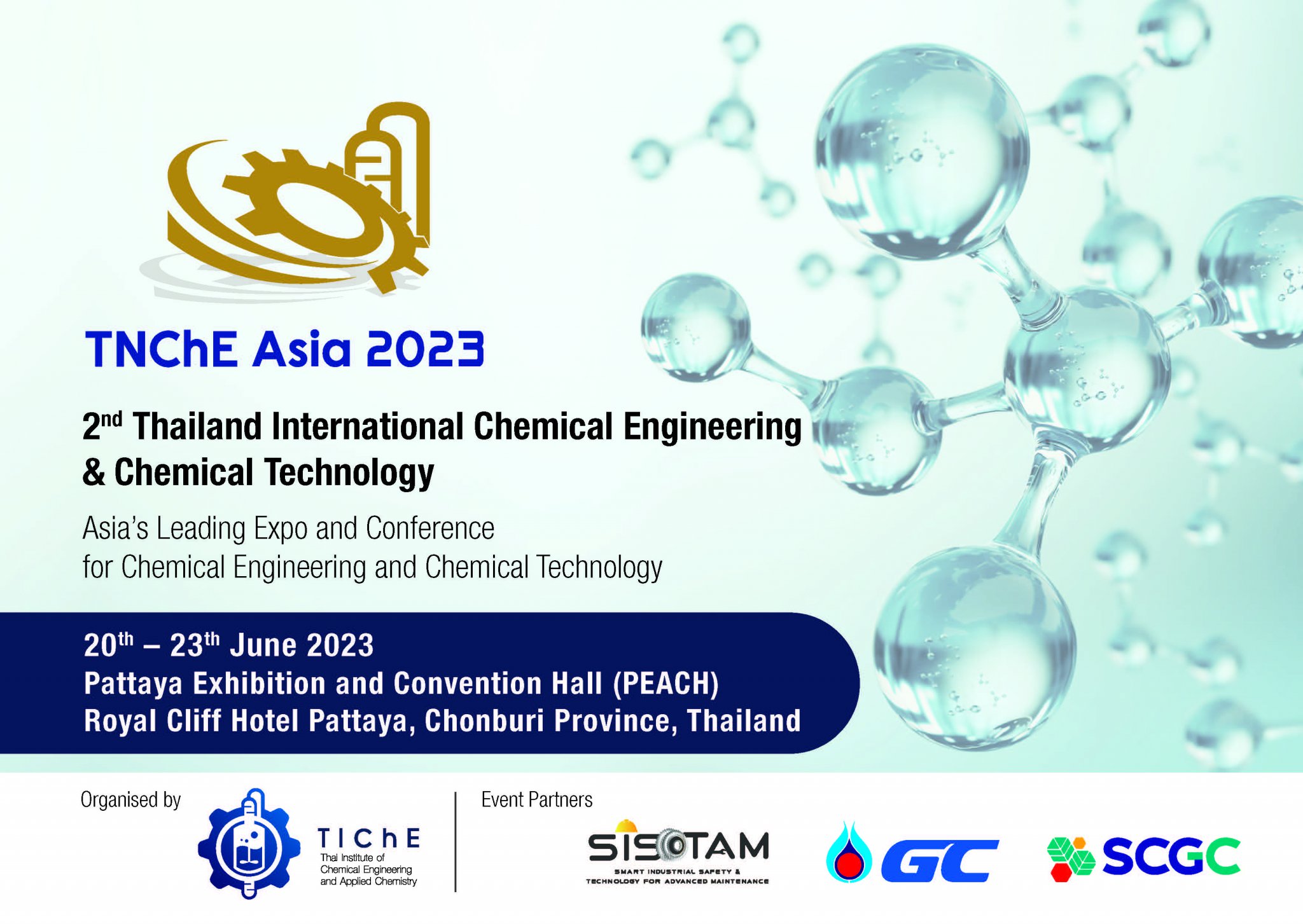 TNChE 2023 – 2nd Thailand International Chemical Engineering & Chemical ...